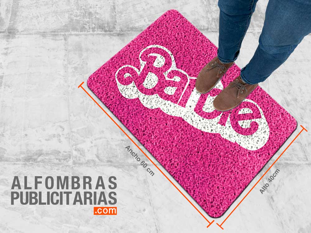 Barbie - Alfombras Publicitarias